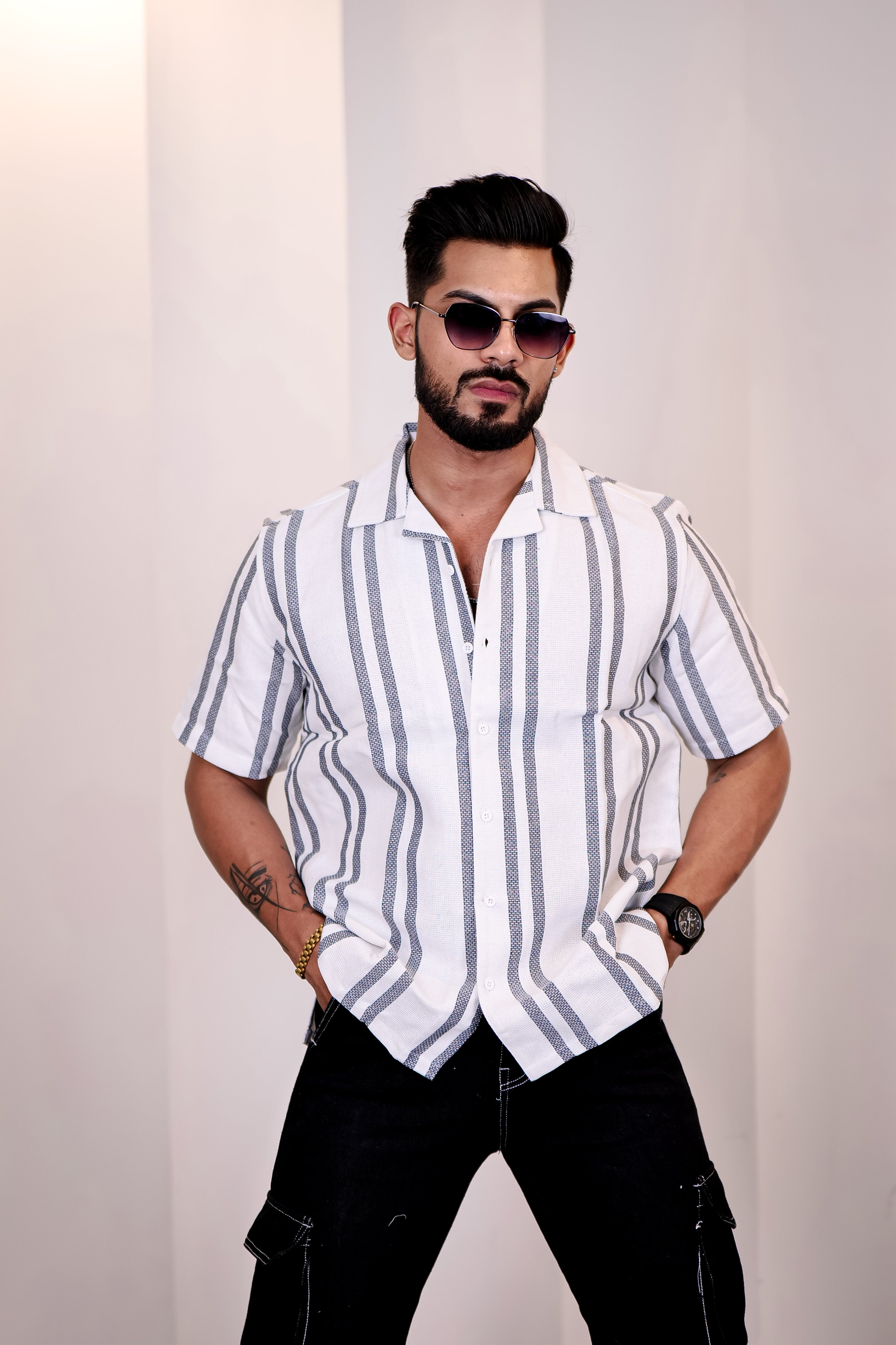 Jute: White Cuban Shirt – Eszett